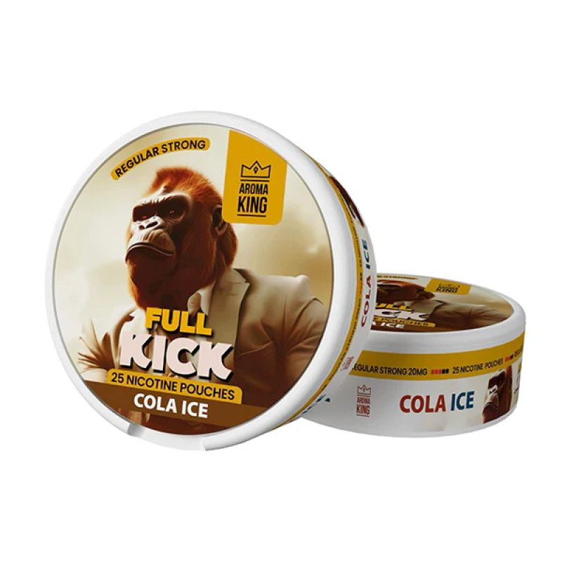 Aroma King Full Kick Nicotine Pouches (25 pouches/box) | Vapesourcing