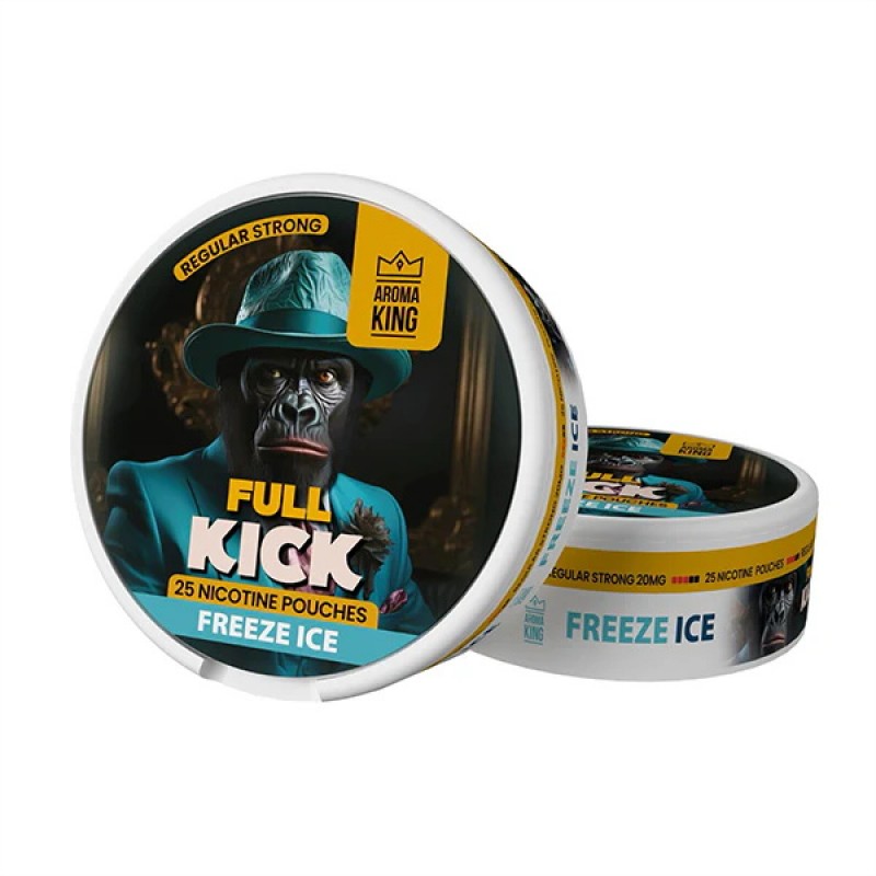 Aroma King Full Kick Nicotine Pouches (25 pouches/box) | Vapesourcing
