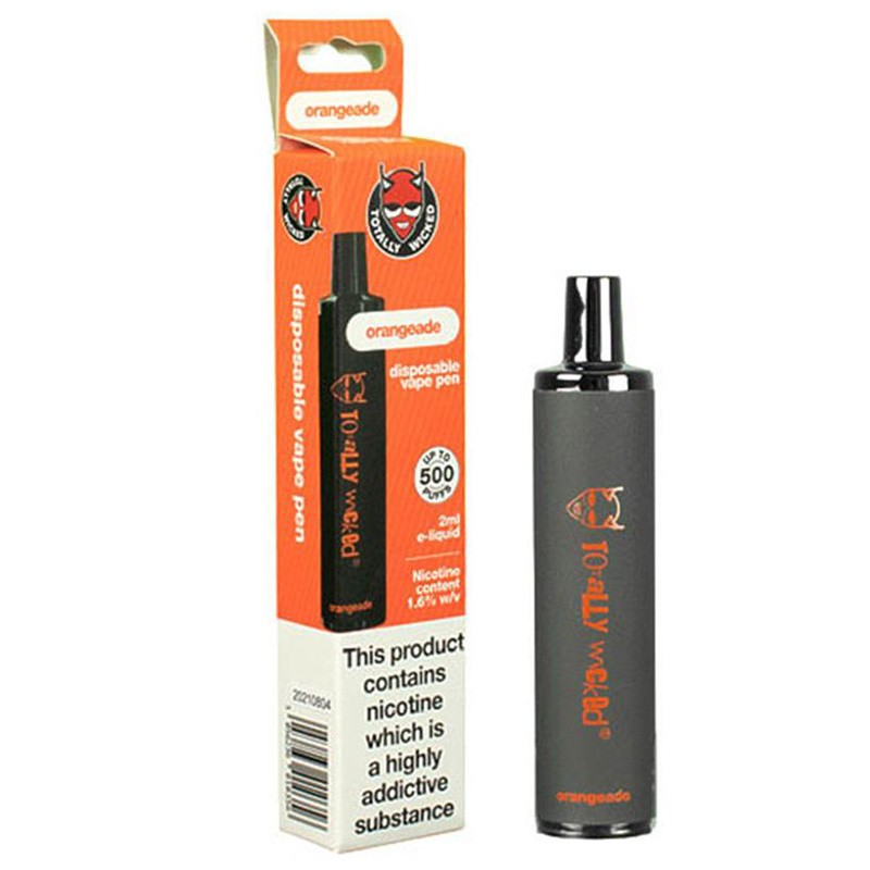 Totally Wicked Disposable Vape Pen 600 puffs 400mAh