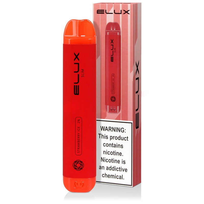 Elux Slim Disposable Vape 600 puffs 500mAh UK Store