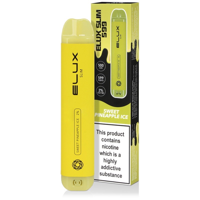 Elux Slim Disposable Vape 600 puffs 500mAh UK Store Elux Slim Disposable Vape 600 puffs 500mAh UK Store