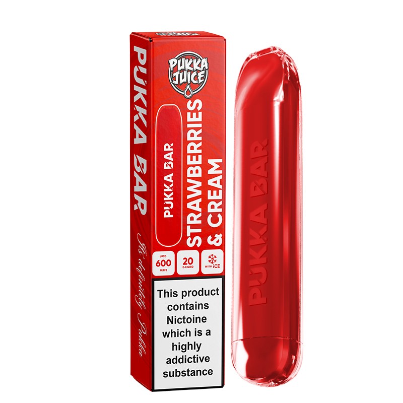 UK Stock Pukka Bar 600 Puffs Disposable Vape £4.49