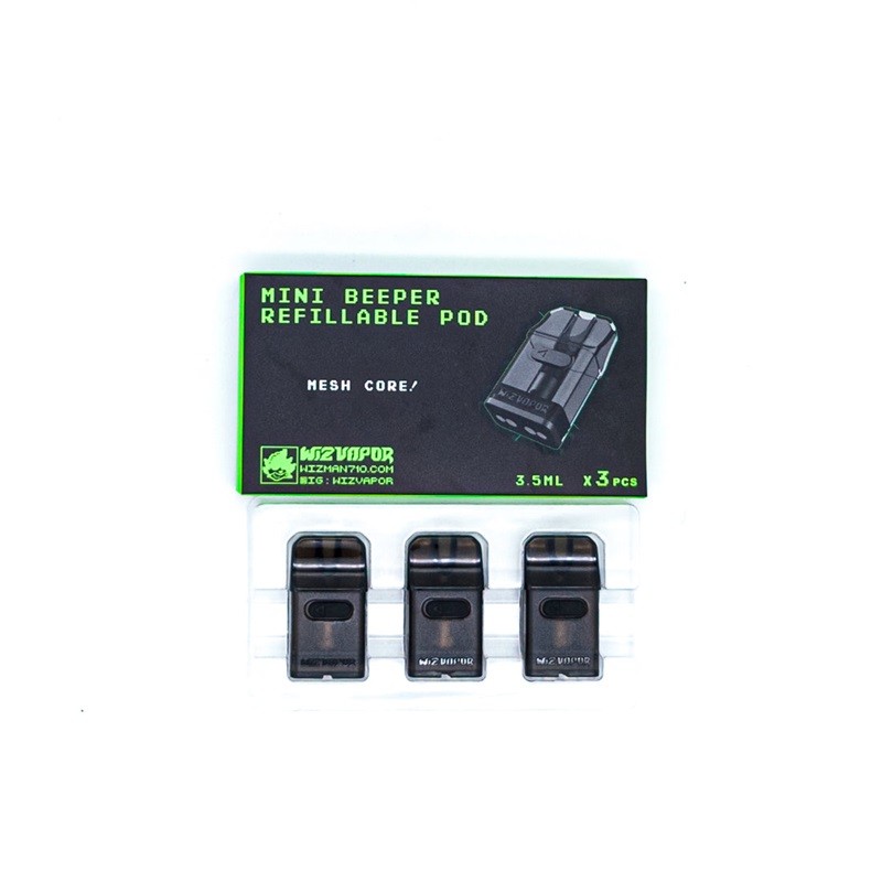 Wiz Vapor Mini Beeper Pod Cartridge 3.5ml (3pcs/pack) Review