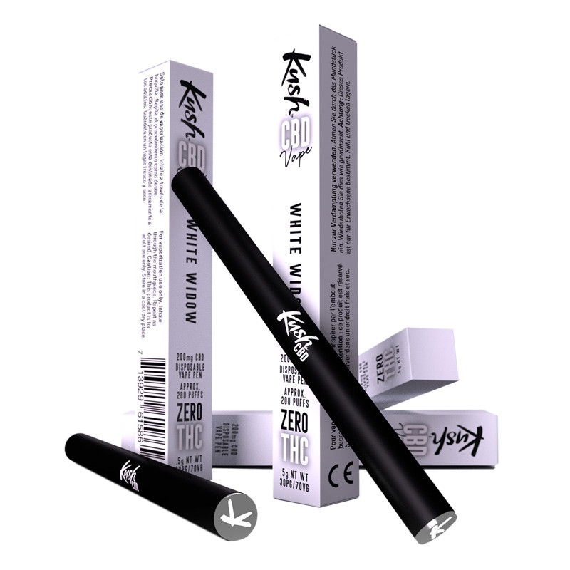 Kush Vape CBD Disposable 200mg UK Sale £16.99