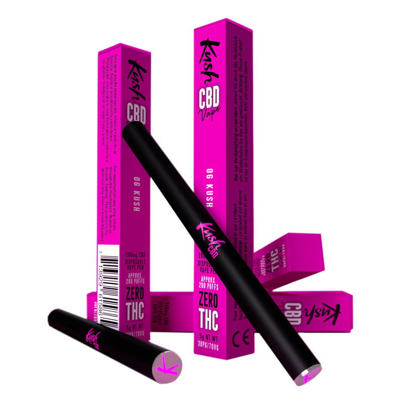 Kush Vape CBD Disposable 200mg UK Sale £16.99