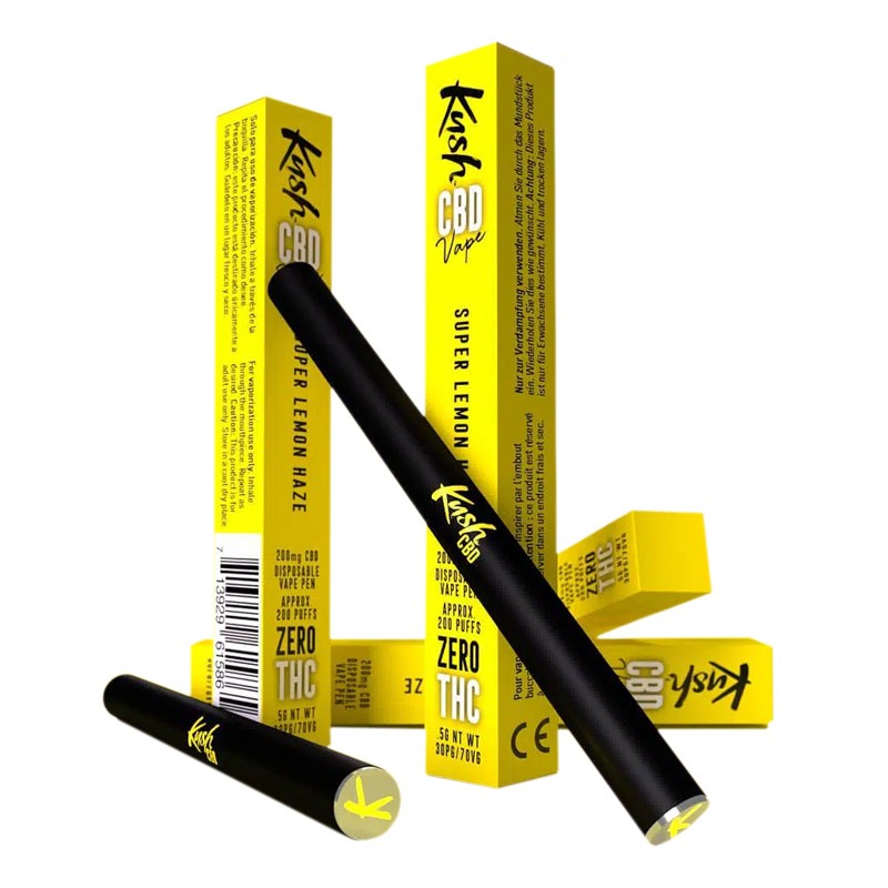 Kush Vape CBD Disposable 200mg UK Sale £16.99