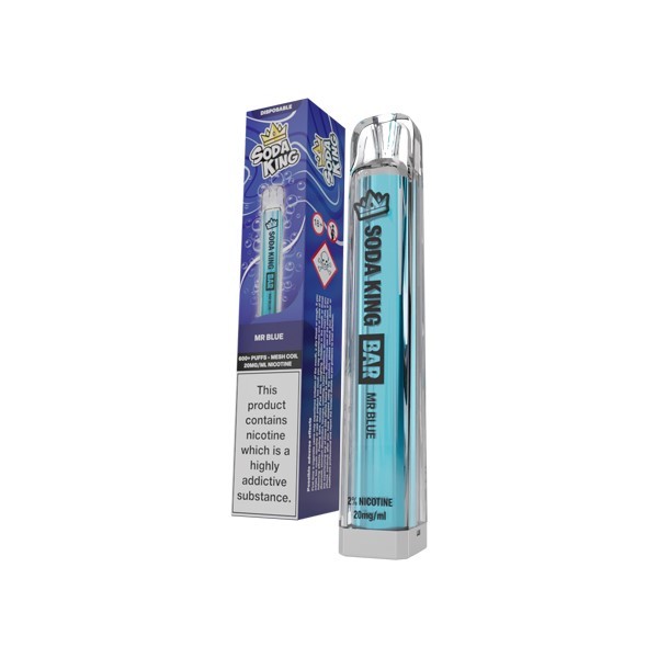 Soda King Bar Disposable Vape 600 Puffs Review