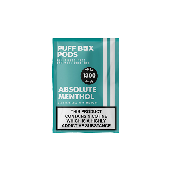 JAC Vapour Puff Box Refill Pod(2pcs/pack) Nice Flavor