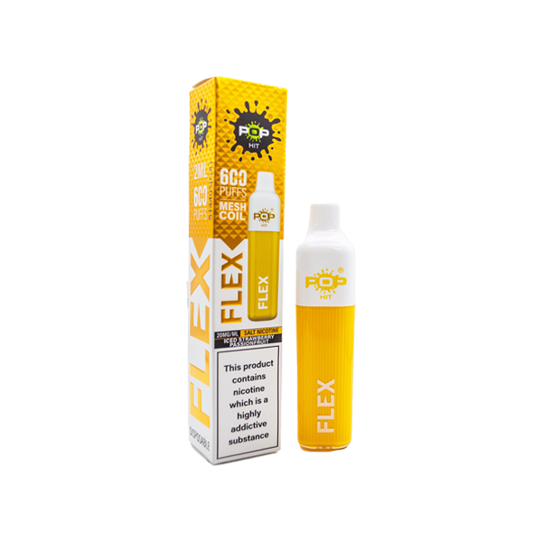 Pop Hit Flex Disposable Vape 600 Puffs Nice Flavor