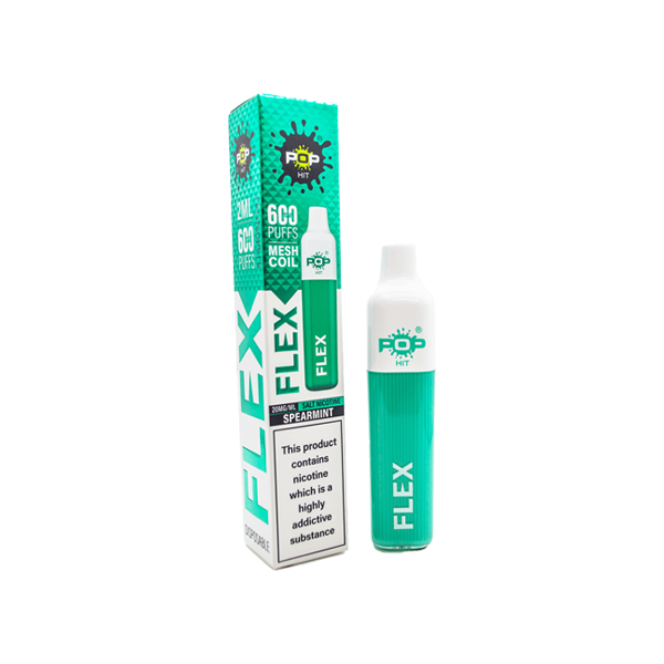 Pop Hit Flex Disposable Vape 600 Puffs Nice Flavor