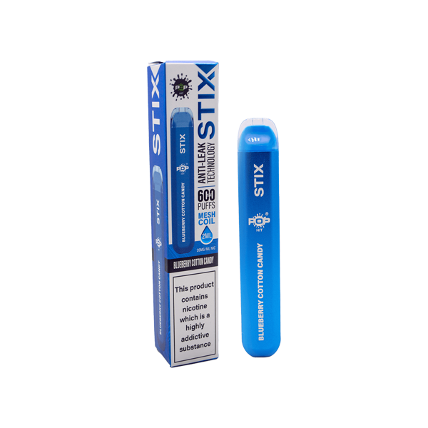 Pop Hit Stix Disposable Vape 600 Puffs Buy In Bulk