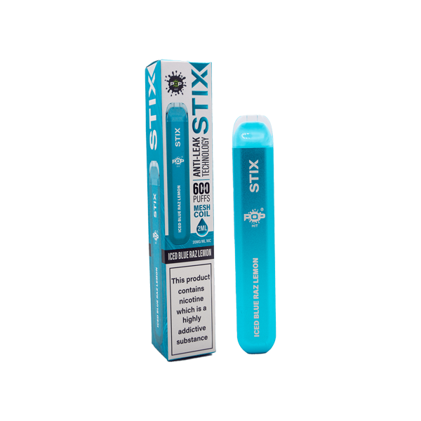 Pop Hit Stix Disposable Vape 600 Puffs Buy In Bulk