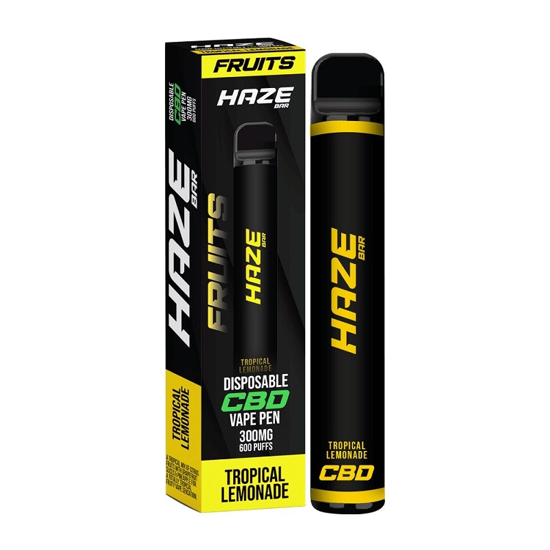 Haze Bar Fruits CBD Disposable Vape 300mg Fruity Delights