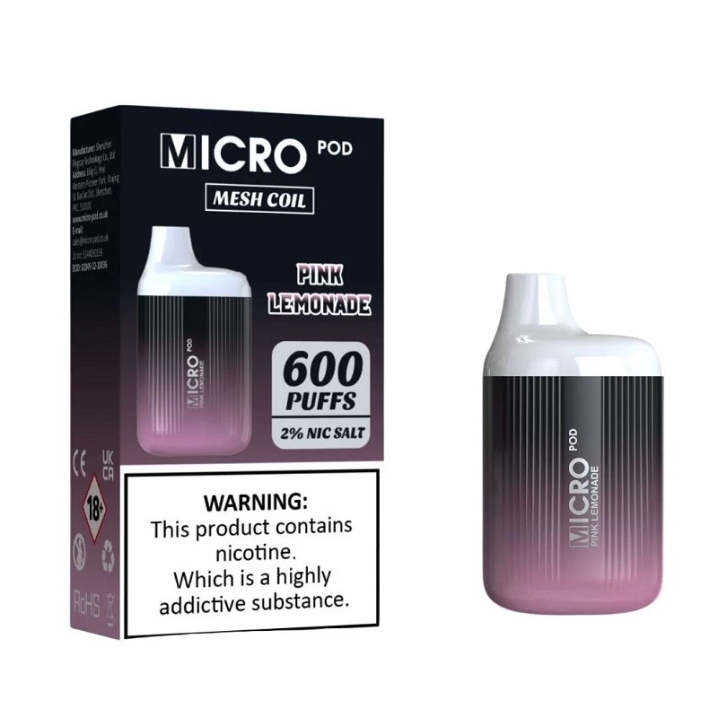 Micro Pod Disposable Vape 600 Puffs Vape Deal