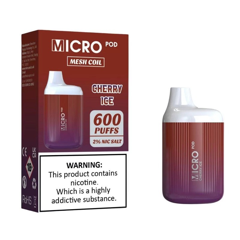 Micro Pod Disposable Vape 600 Puffs Vape Deal