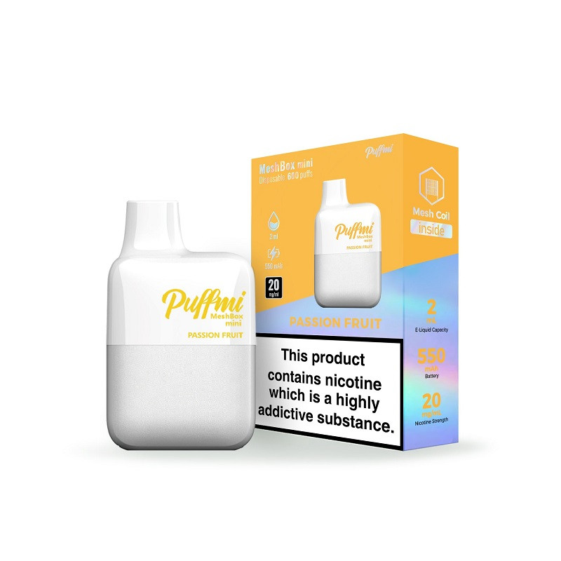 Puffmi Meshbox Mini Disposable Vape 600 Puffs Best