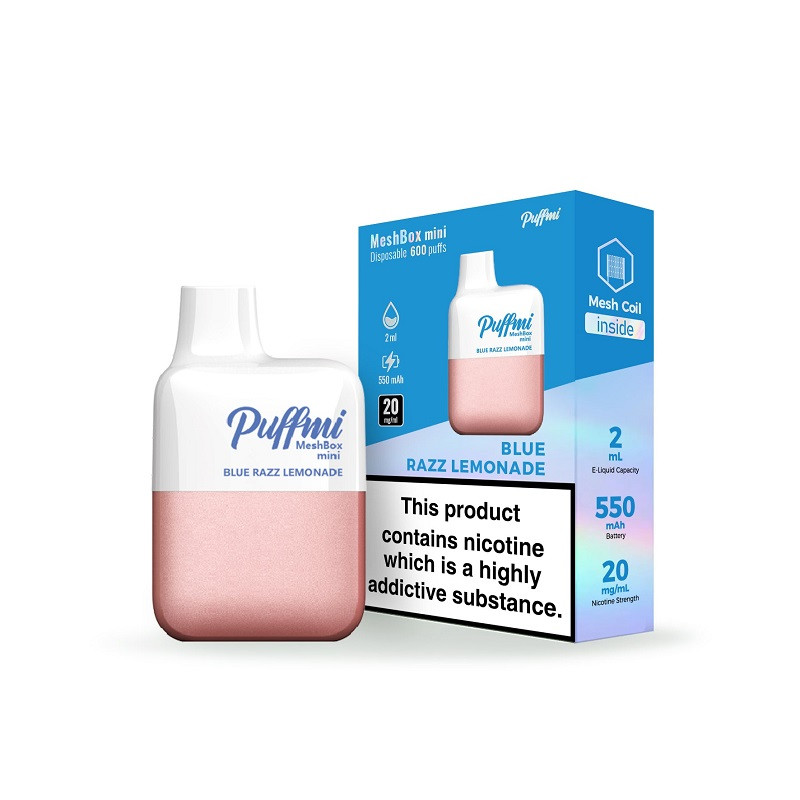 Puffmi Meshbox Mini Disposable Vape 600 Puffs Best