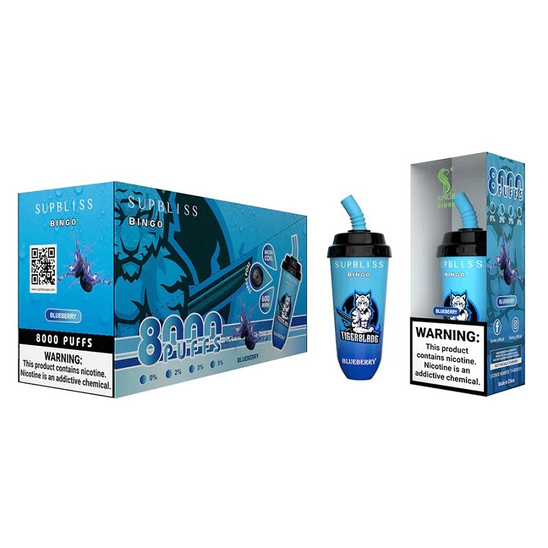 R and M Supbliss Bingo Disposable Vape 8000 Puffs Sale