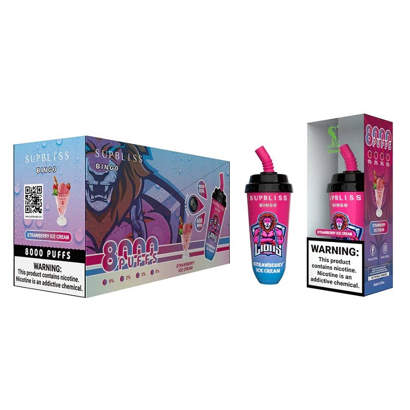 R and M Supbliss Bingo Disposable Vape 8000 Puffs Sale