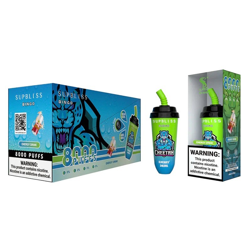 R and M Supbliss Bingo Disposable Vape 8000 Puffs Sale