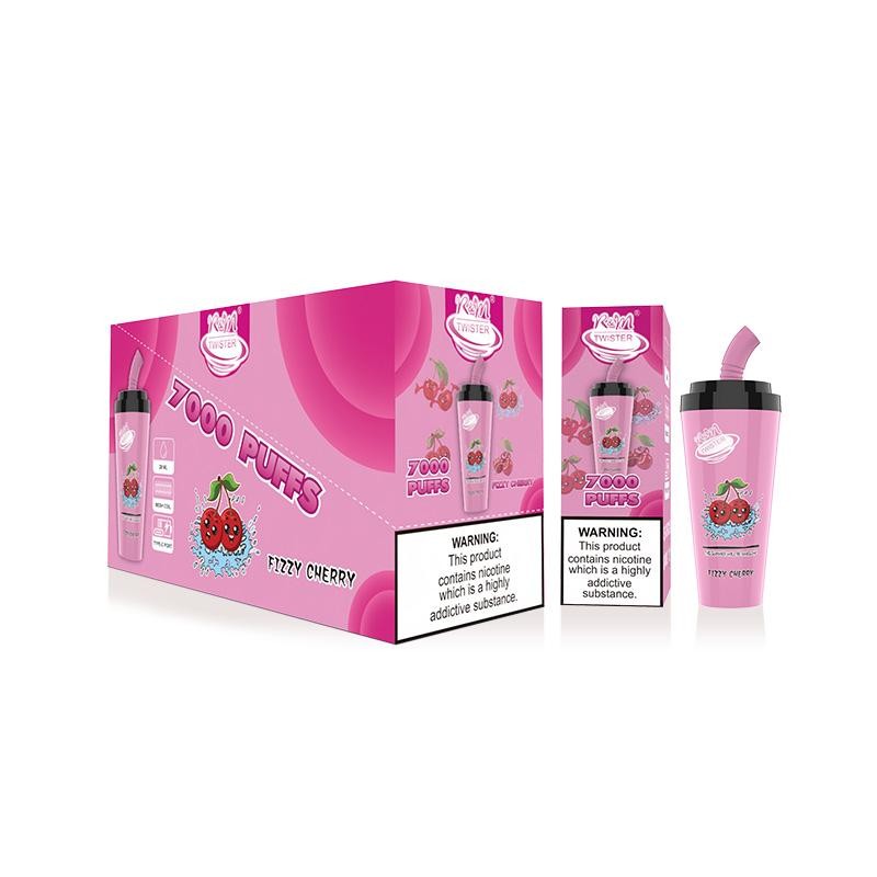 R And M Twister 7000 Disposable Vape Fresh Type