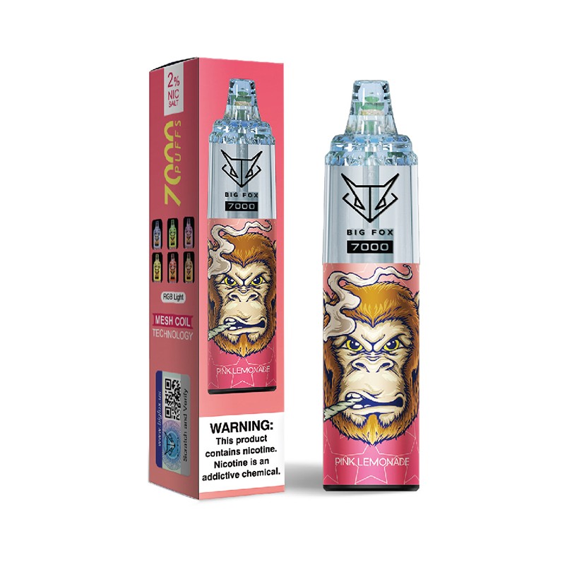 Gorilla Big Fox 7000 Disposable Vape Hot Sale