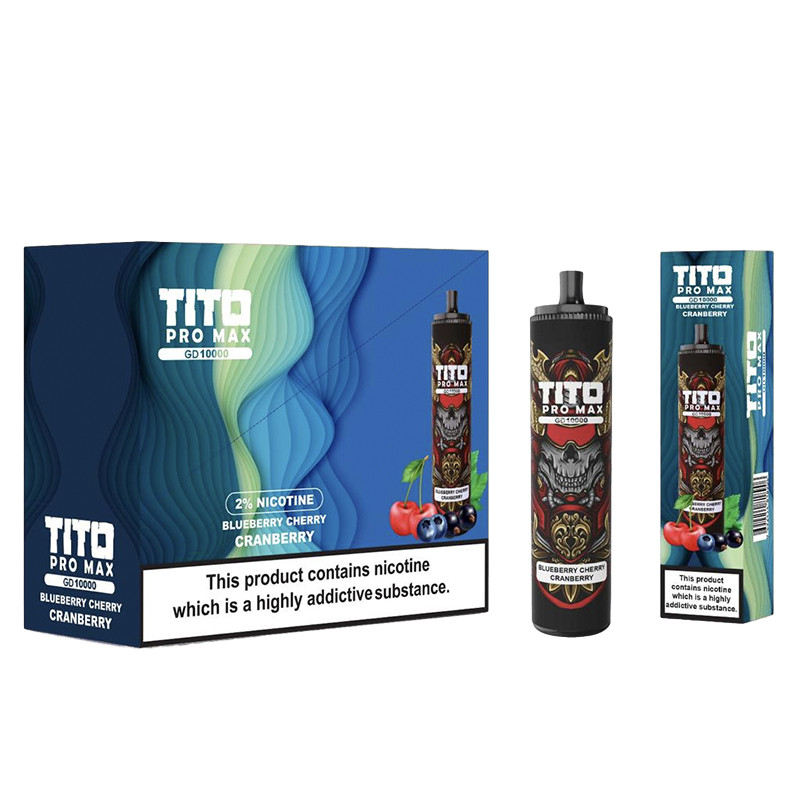 Tito Pro Max GD Disposable Vape 10000 Puffs Ideal