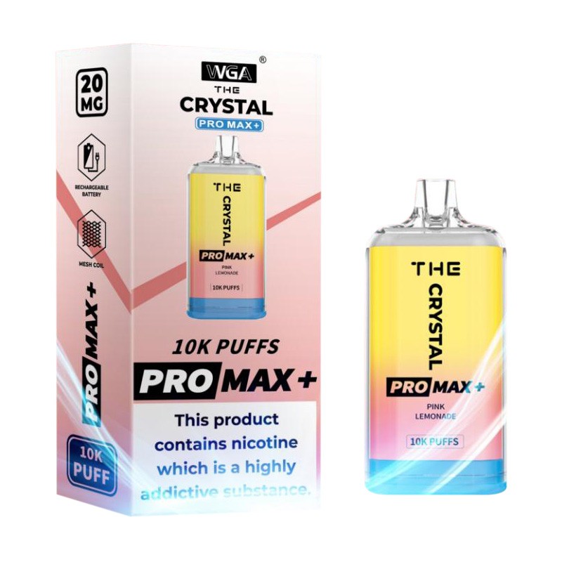 WGA Crystal Pro Max Plus Vape 10000 Puffs Sale