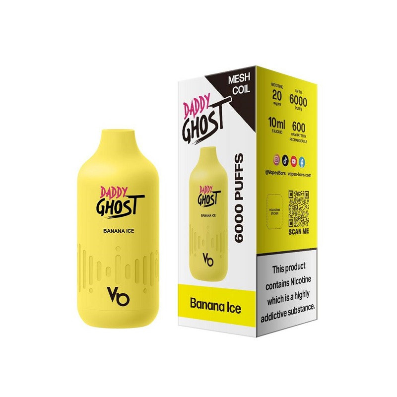 Daddy Ghost Disposable Vape 6000 Puffs UK Sale
