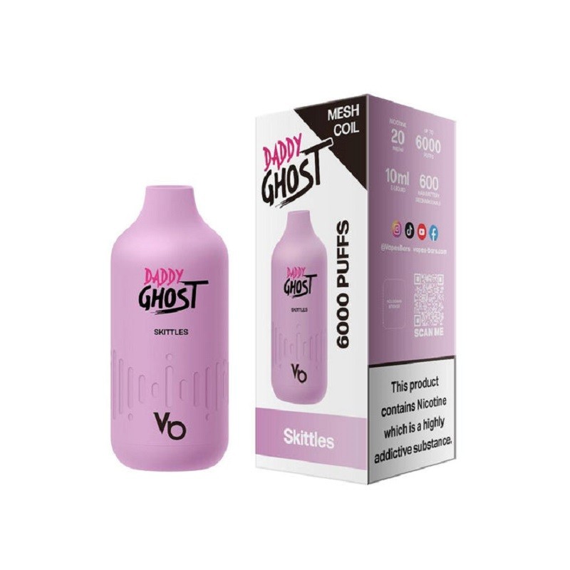 Daddy Ghost Disposable Vape 6000 Puffs UK Sale