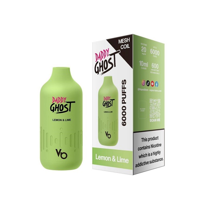 Daddy Ghost Disposable Vape 6000 Puffs UK Sale