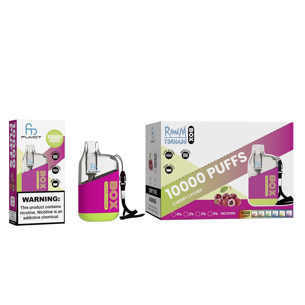 Fumot R and M Tornado Box 10000 Disposable Vape Buy