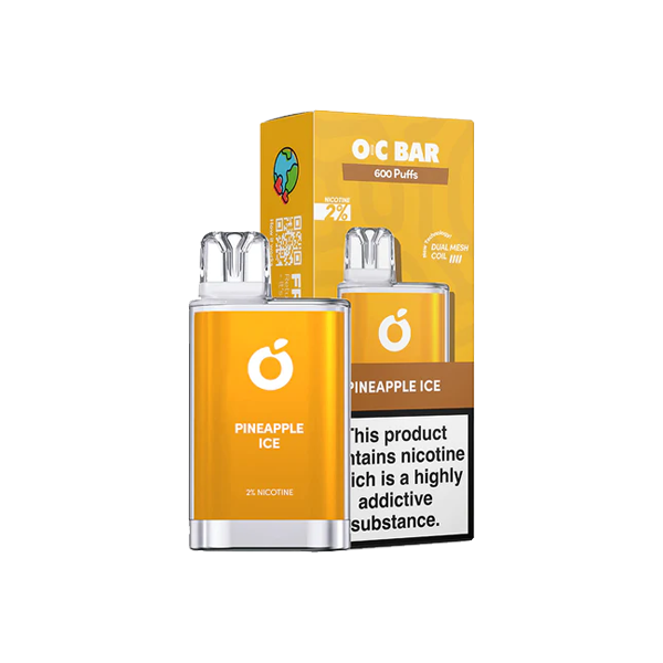 OC Bar Disposable Vape 600 Puffs Premium Flavors