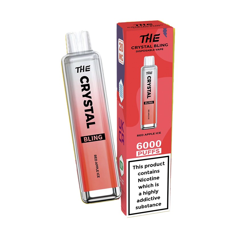 The Crystal Bling Disposable Vape 6000 Puffs Glamorous Vaping