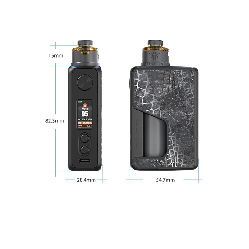 Vandy Vape PR SE Kit 95W at UK Store with Requiem RDA