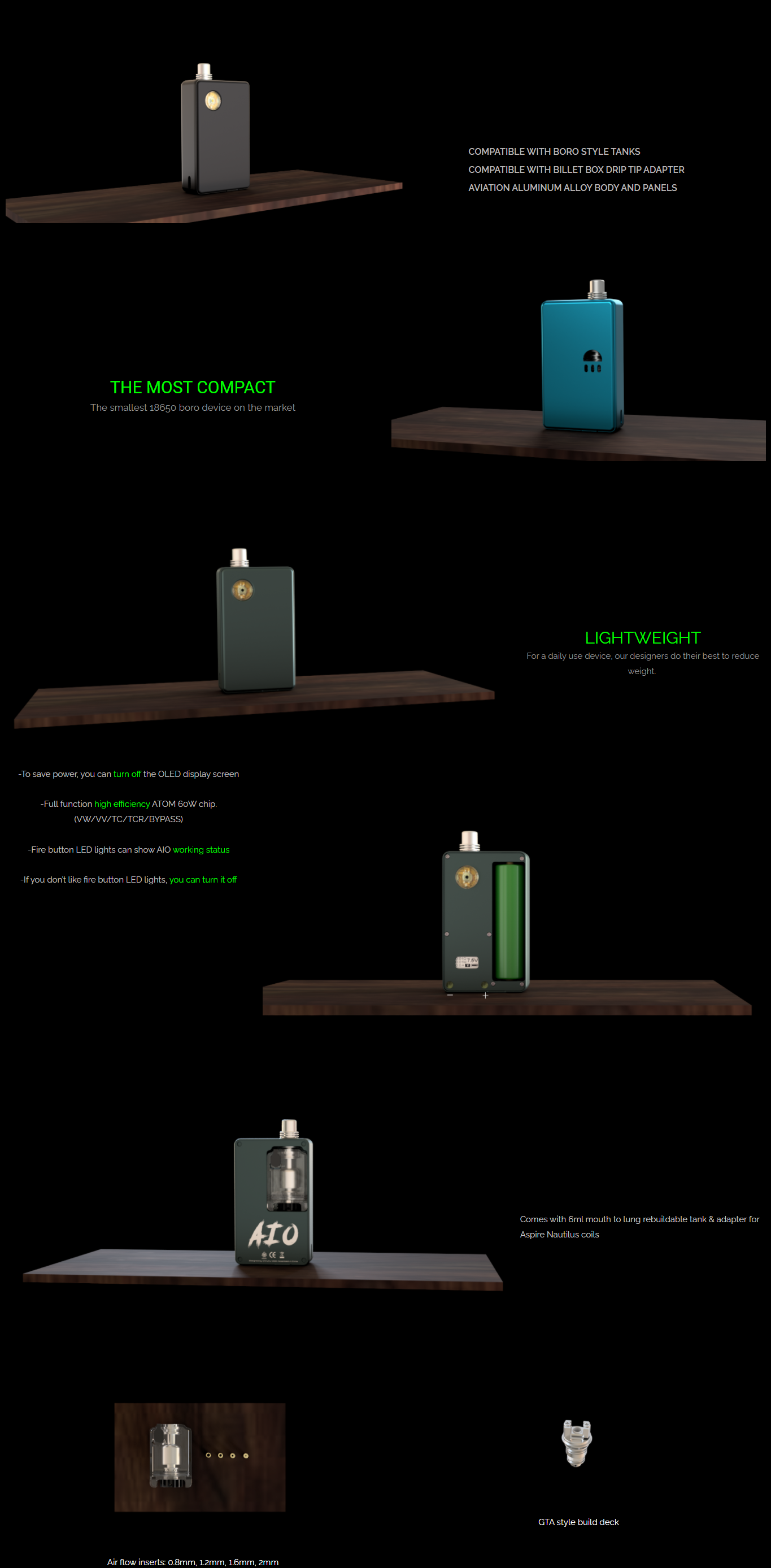 Cthulhu RBA AIO Box Kit 60W