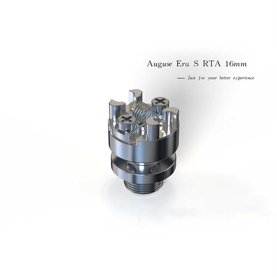 Auguse ERA S 16mm RTA 2ml Rebuildable Tank Vape Atomizer
