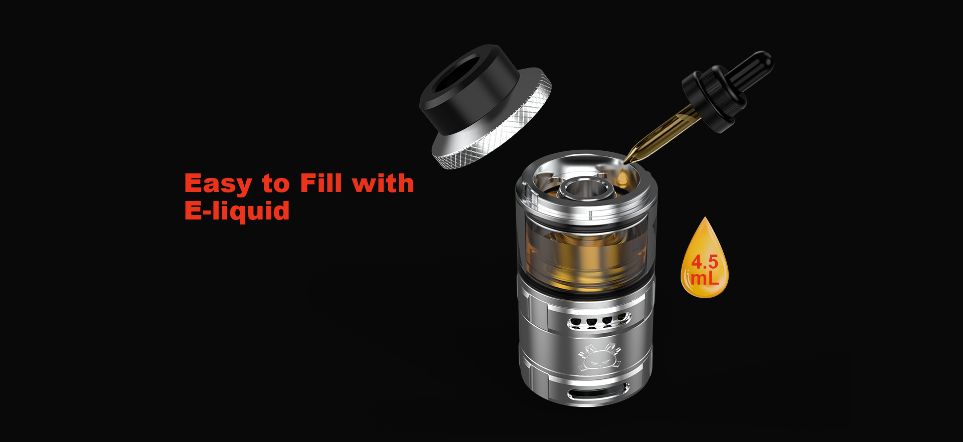 Hellvape Fat Rabbit Solo RTA 25mm 4.5ml