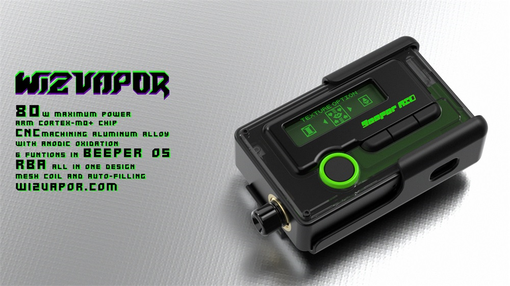 UK Wiz Vapor Beeper AIO Vape Kit 80W Cheap