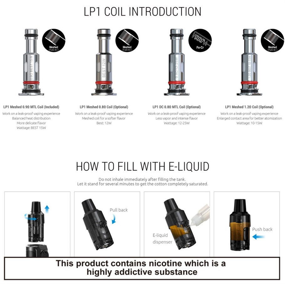 SMOK RPM 25W Kit Pod Vape £19.99 Cheap Sale