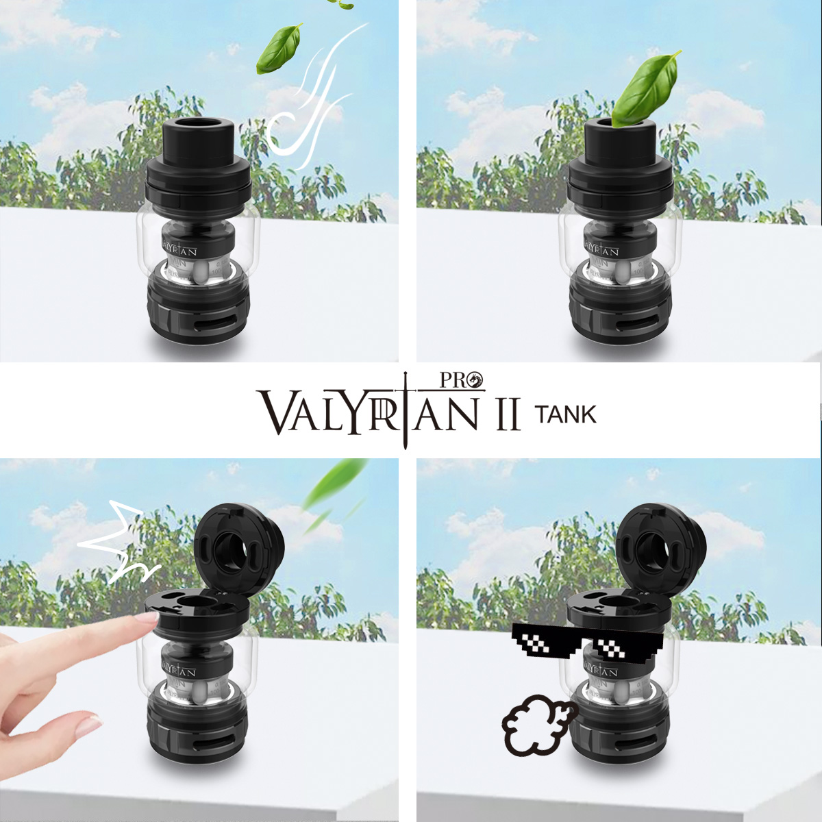 Uwell Valyrian 2 II Pro Tank UK 8ml For Hot Sale