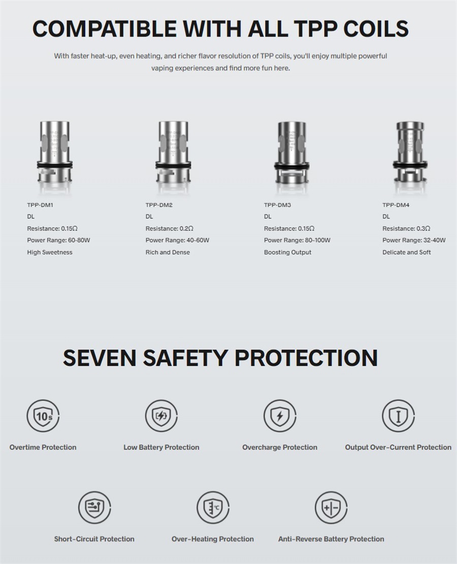 Voopoo Argus XT & Argus MT Kit Vape Mod 100W Best UK Sale