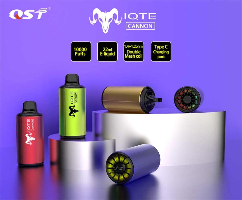 Best IQTE Cannon Disposable Vape 10000 Puffs Sale