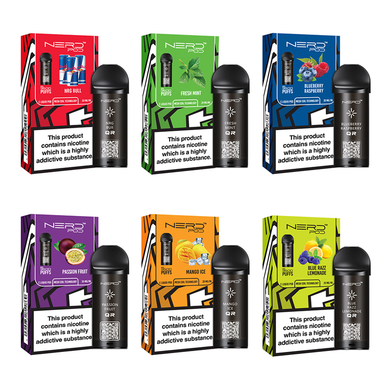 Nerd Pod Prefilled Pod Cartridge 8ml | Vapesourcing