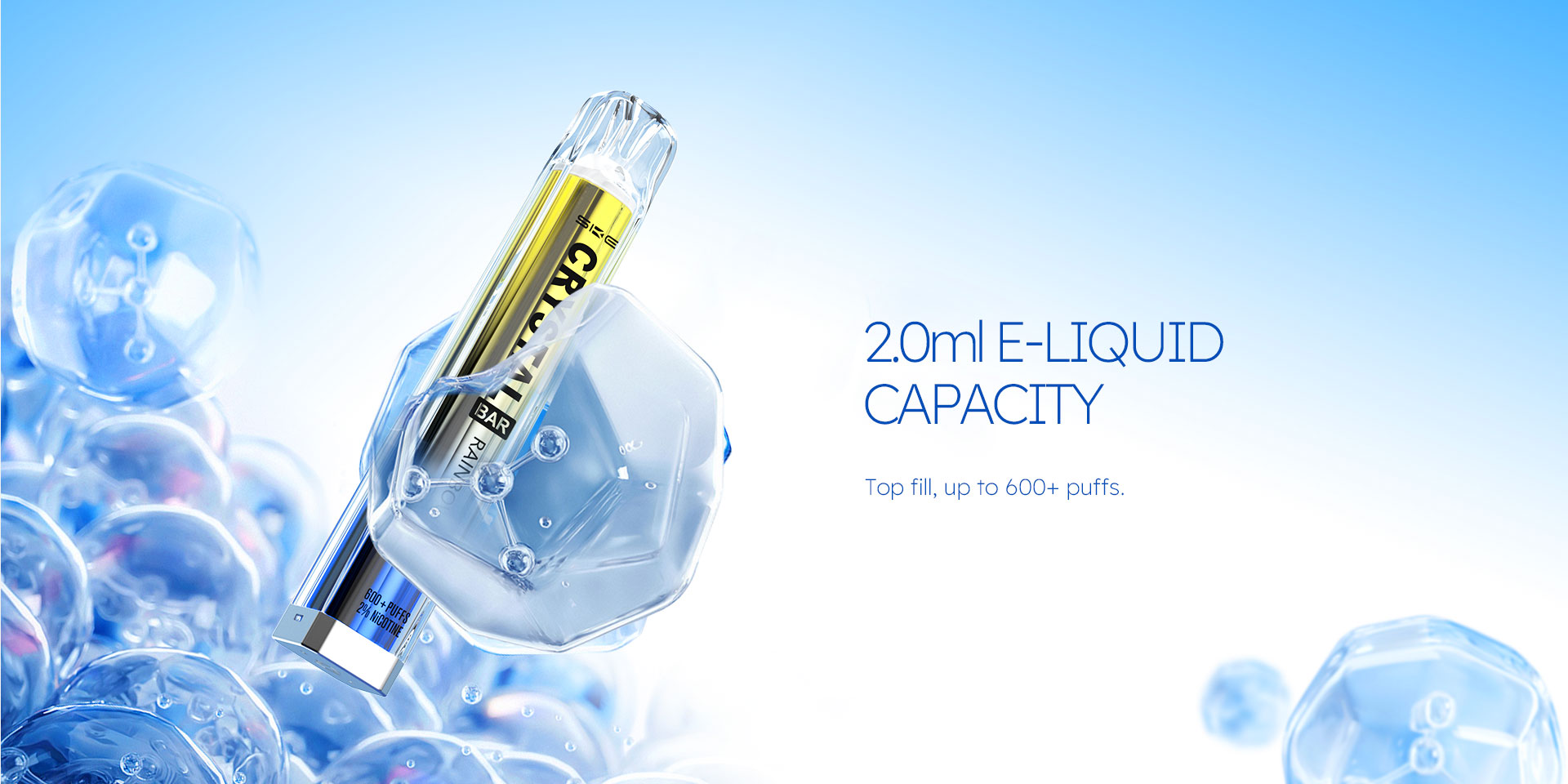 SKE Crystal Bar Disposable Vape Kit Review