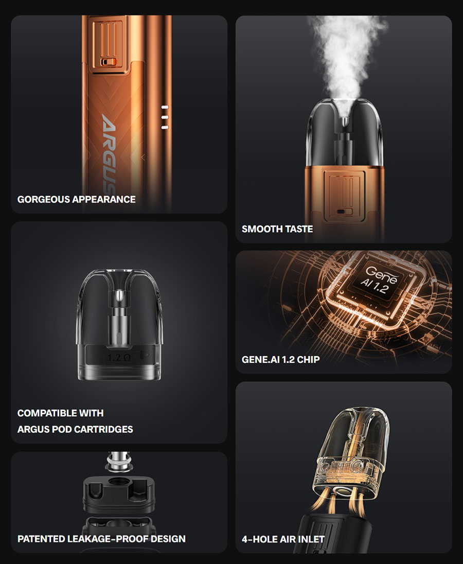 VOOPOO Argus Pod SE Kit 800mAh 18W Delicate Type