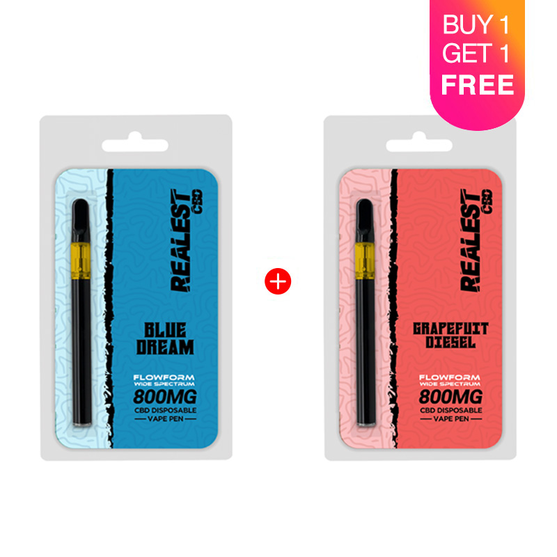 Realest CBD Flowform Wide Spectrum Vape Best Enjoyment