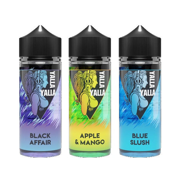 Yalla Yalla Shortfill E-liquid 100ml | Vapesourcing