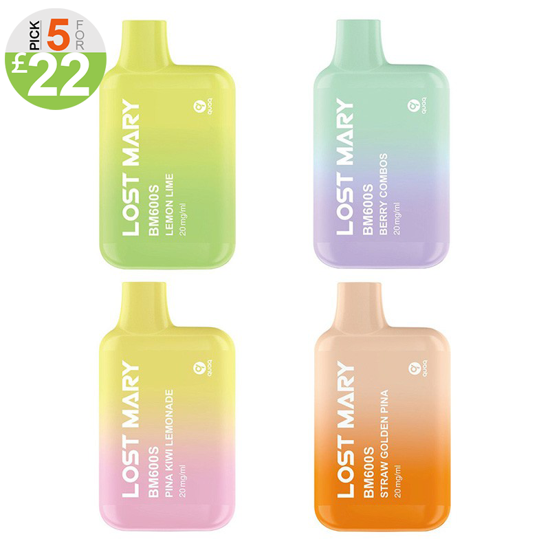 Lost Mary BM600s Reusable Vape 600 Puffs Best Discount | Vapesourcing