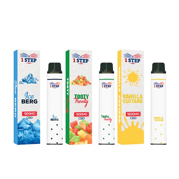 1 Step CBD Broad Spectrum Vape 1500mg Enjoy | Vapesourcing